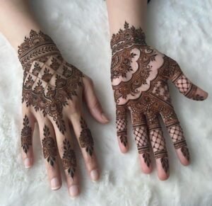 Back Side Mehndi Design | Back Hand Mehndi Designs
