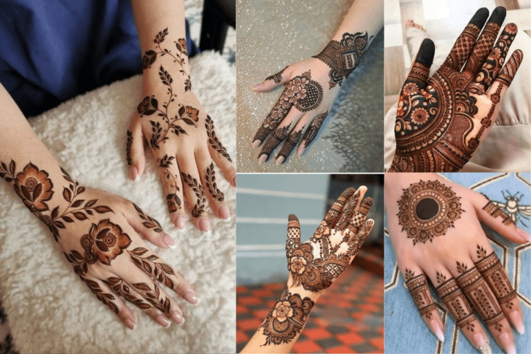 Arabic Mehndi Design: 13 Simple Back Hand Ideas for Every Occasion | Back Hand Mehndi Designs