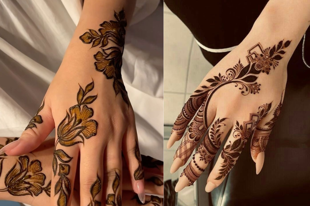 Simple Mehndi Design Ideas | Back Hand Mehndi Designs